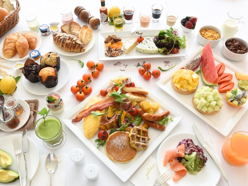 Good Morning Buffet Breakfast - Dusit Suites Hotel Ratchadamri, Bangkok